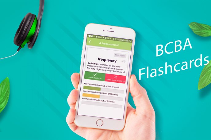 BCBA Flashcards App for BCBA Exam Prep and ABA Key Terms